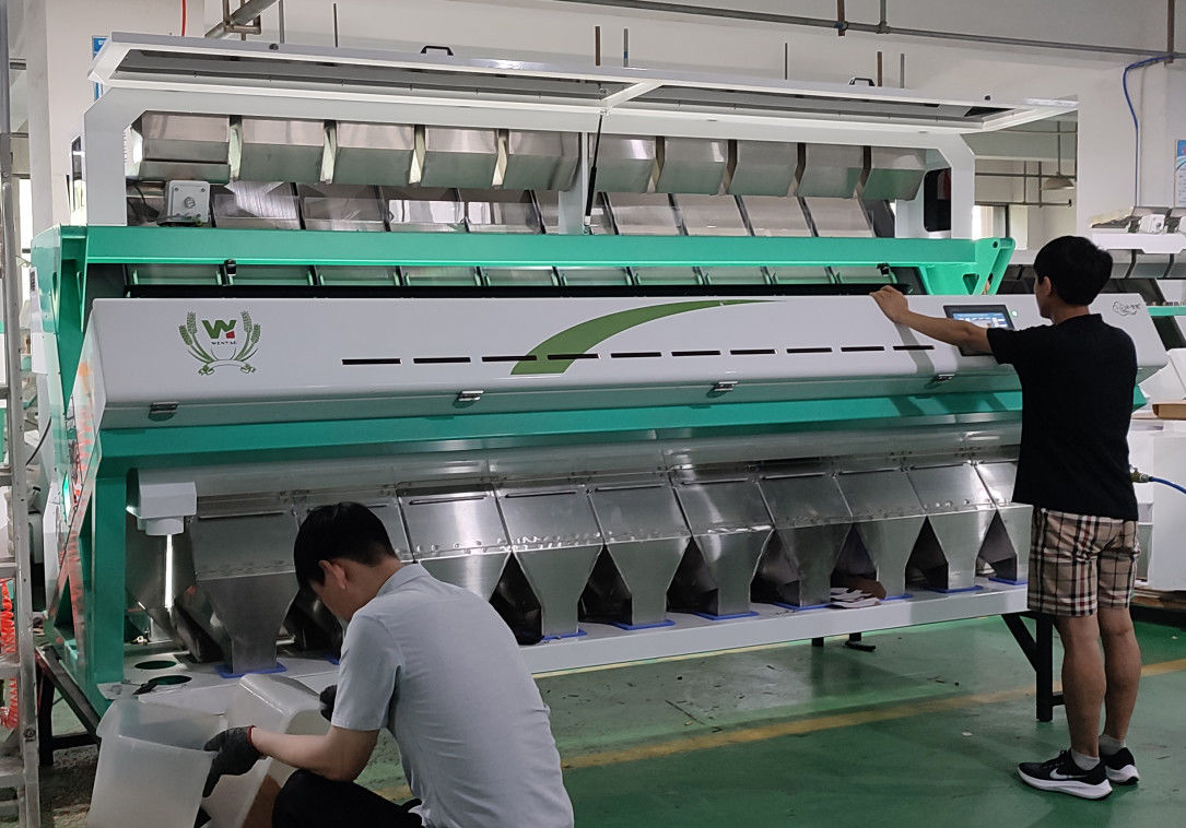 10 Chute PCB Boards Plastic Separation Machine Stainless 304 steel Hopper