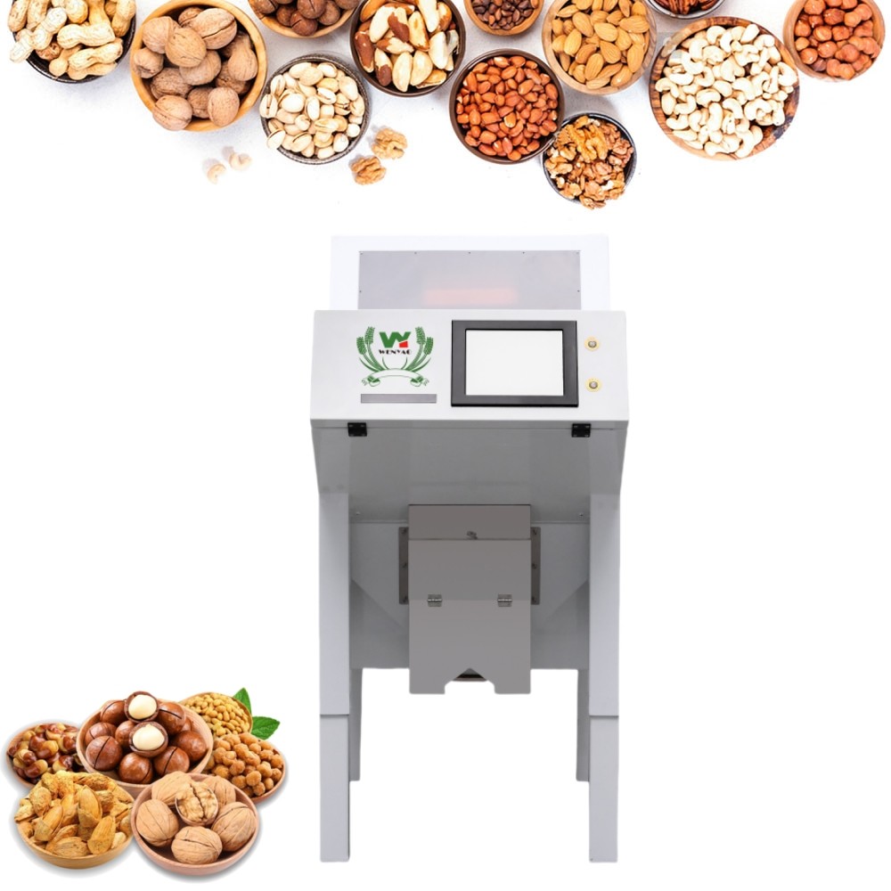 Wenyao Intelligent Chute Style Nut Shell and Kernel Separating Machine Nut Color Sorter Machine ...
