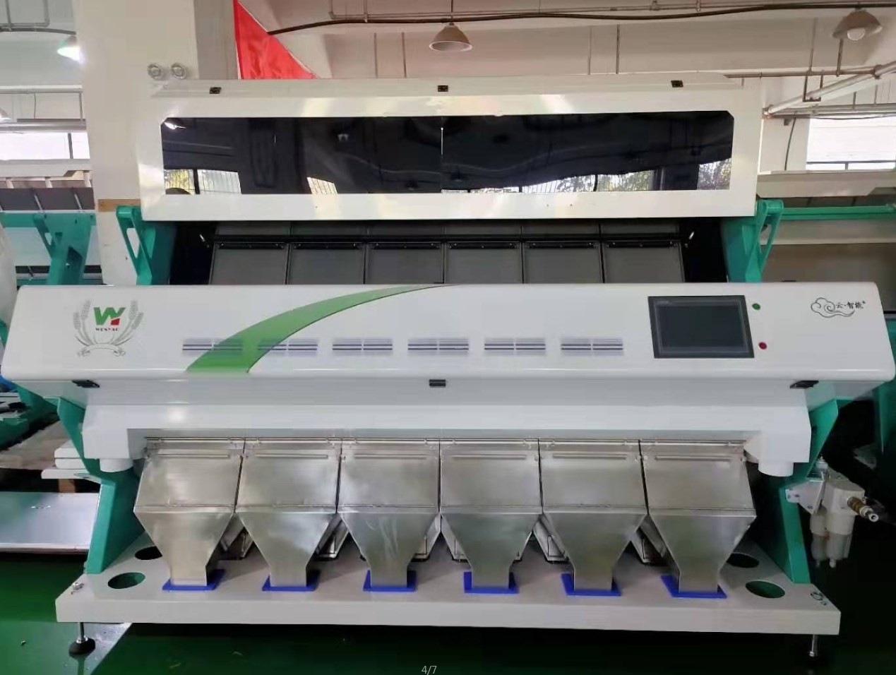 Recycled Plastic Waste Sorting Machine Taiwan Meanwell Power