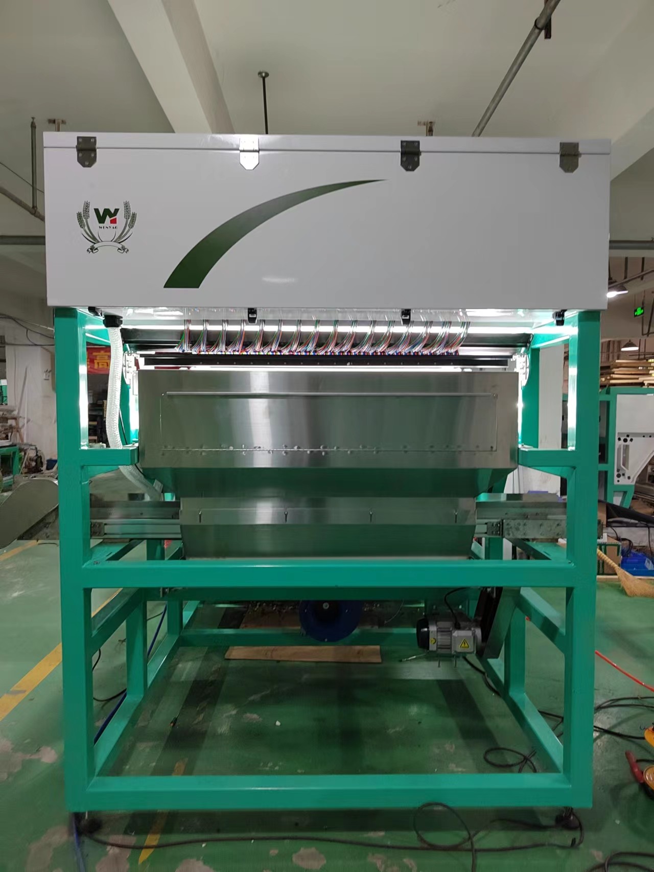 High Capacity Recyling Glass Color Sorter Machine For Mixing Glass