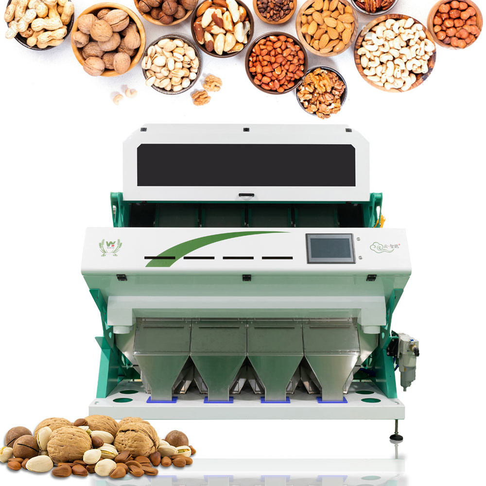 Peanut Groundnut Optical Sorting Machine High Accuracy Stainless Steel ...